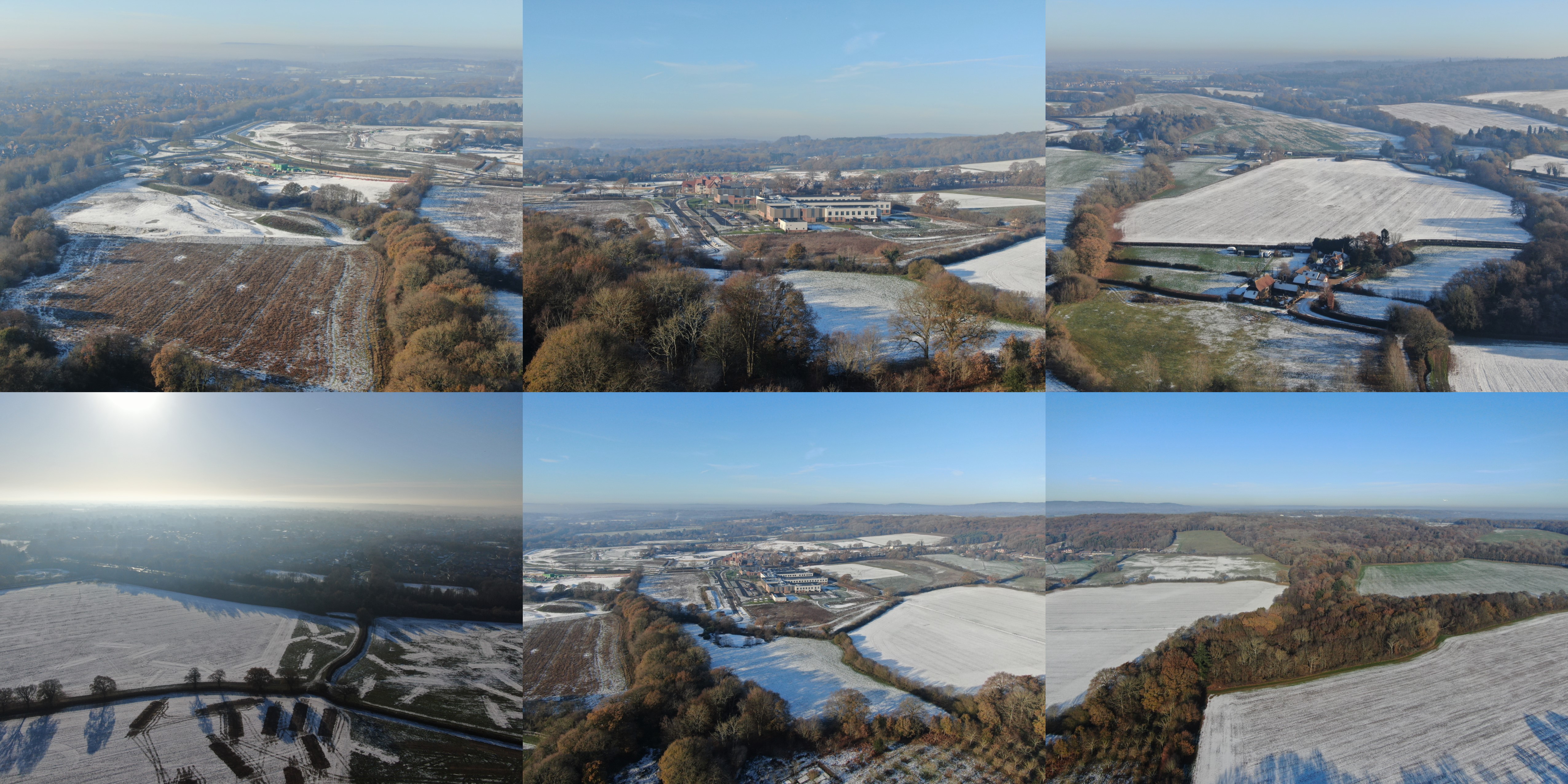 North Horsham development | 16 December 2022 | 18 aerial photos from ...